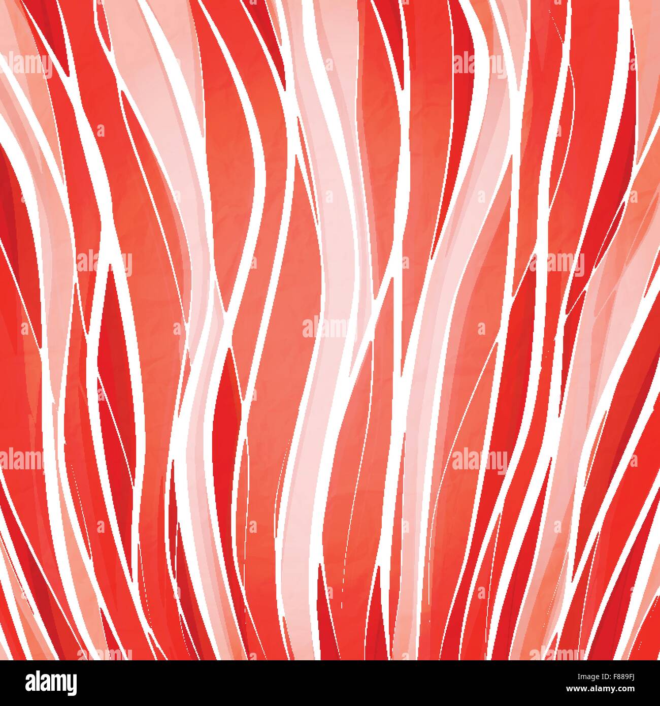 abstract, red fire pattern over paper texture. vector waves background ...