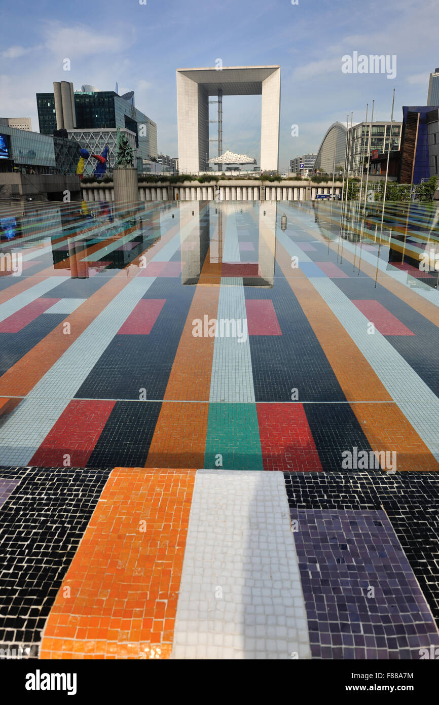 Modern office Buildings in the new center of Paris city Stock Photo - Alamy