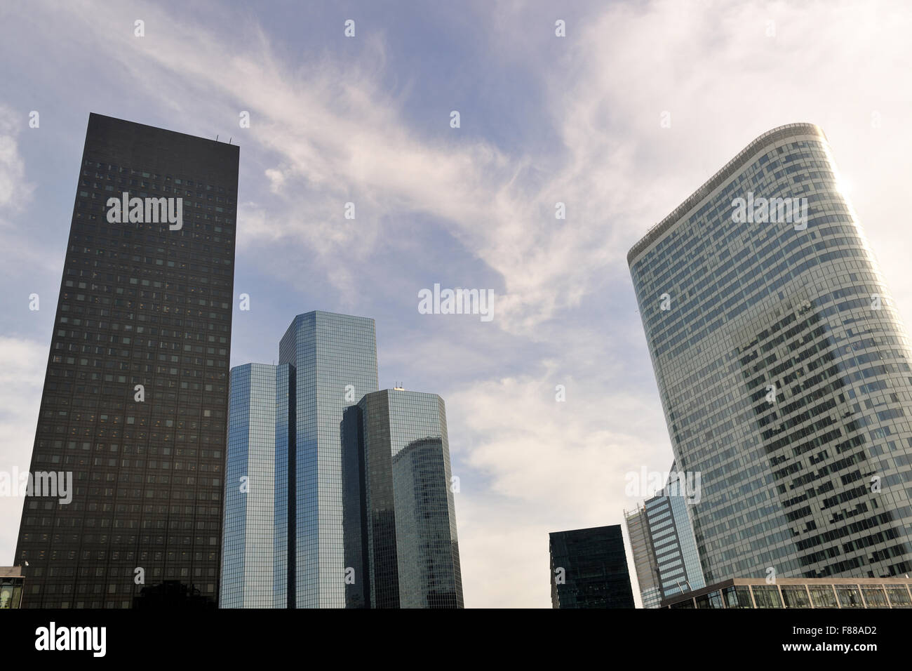 Modern office Buildings in the new center of Paris city Stock Photo - Alamy