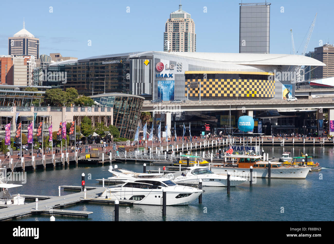 LG Imax Cinema, Darling Harbour, Sydney, NSW, Australia Stock Photo - Alamy