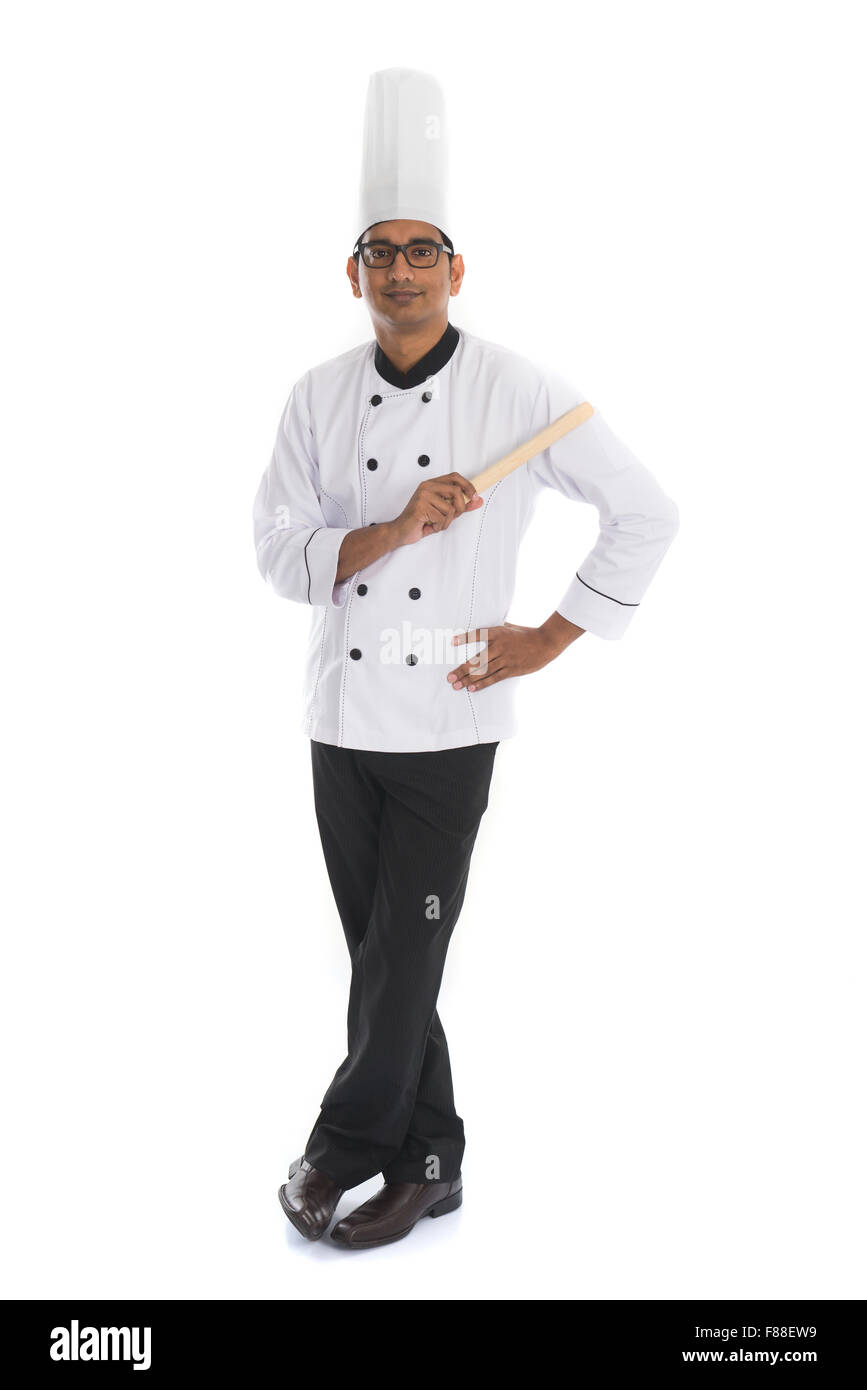 indian male chef Stock Photo - Alamy