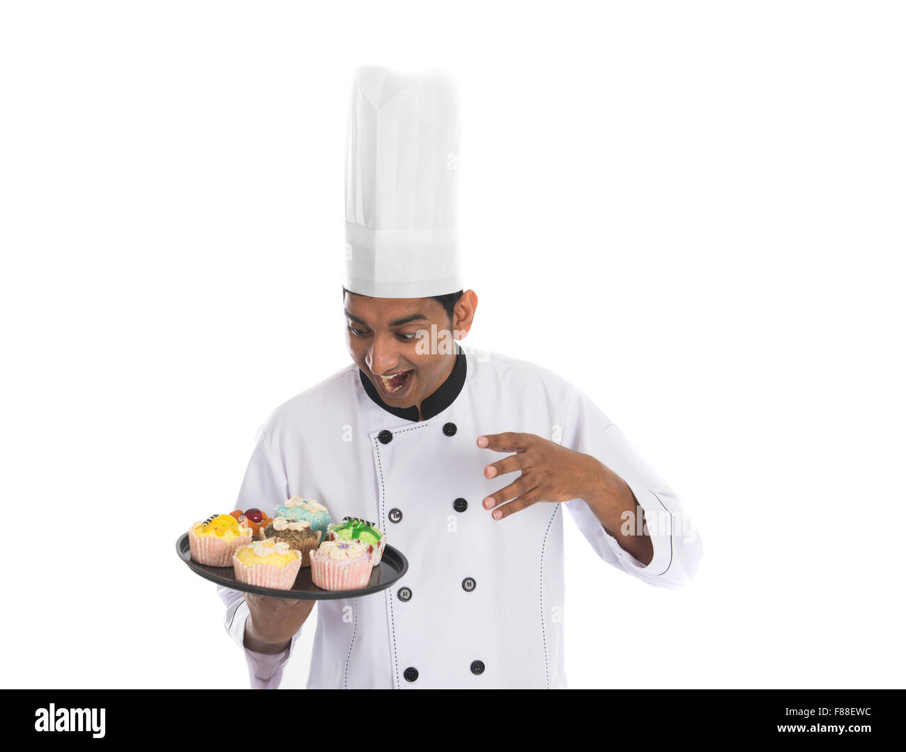 indian male chef Stock Photo - Alamy