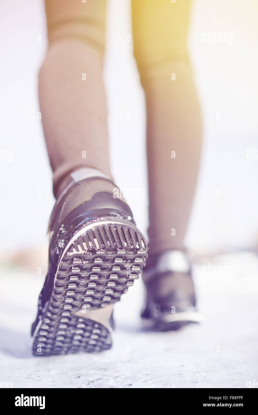 Feet close up training on hi-res stock photography and images - Alamy