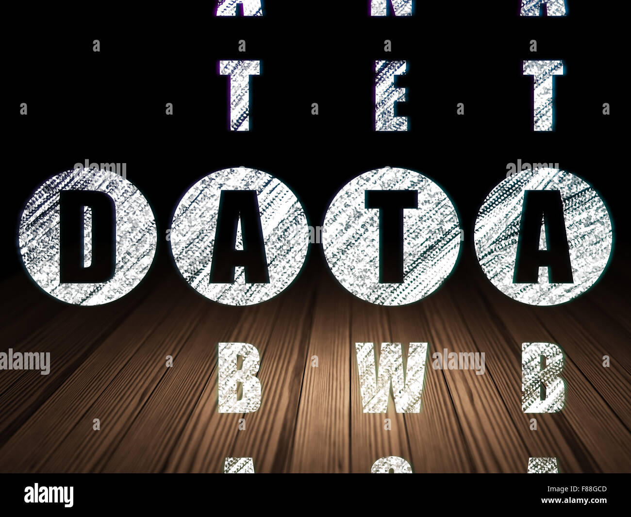 Data concept: Data in Crossword Puzzle Stock Photo - Alamy