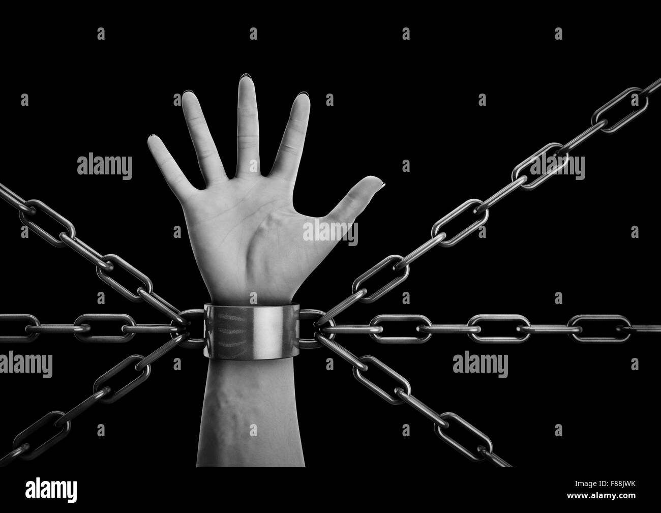 Shackled slave hi-res stock photography and images - Alamy