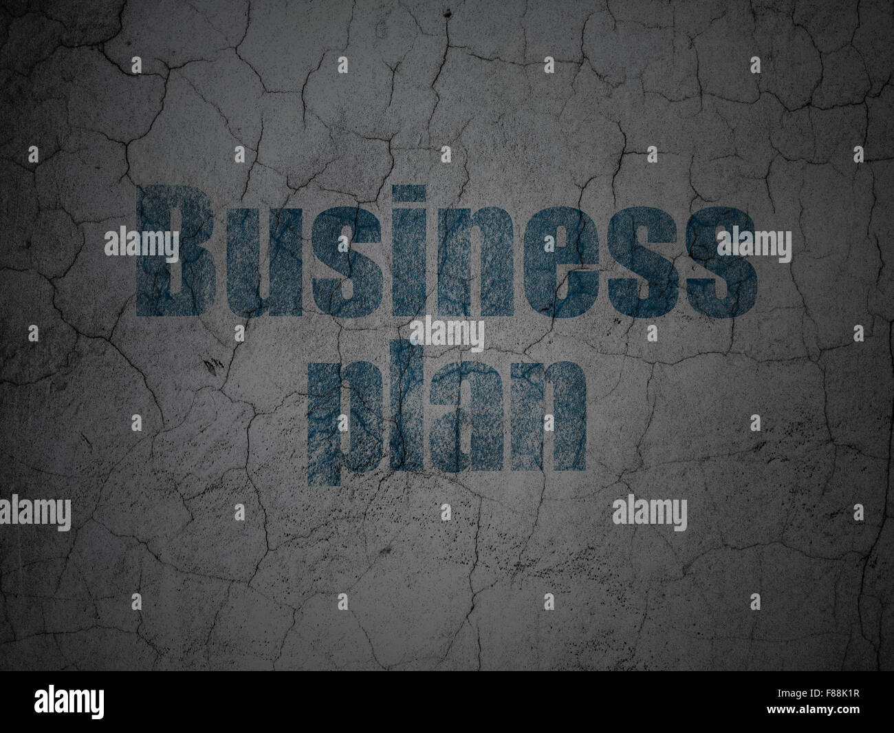 Business concept: Business Plan on grunge wall background Stock Photo ...