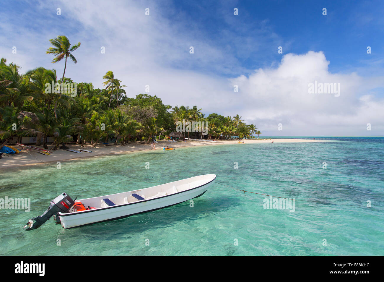 Leleuvia Island, Lomaiviti Islands, Fiji Stock Photo - Alamy