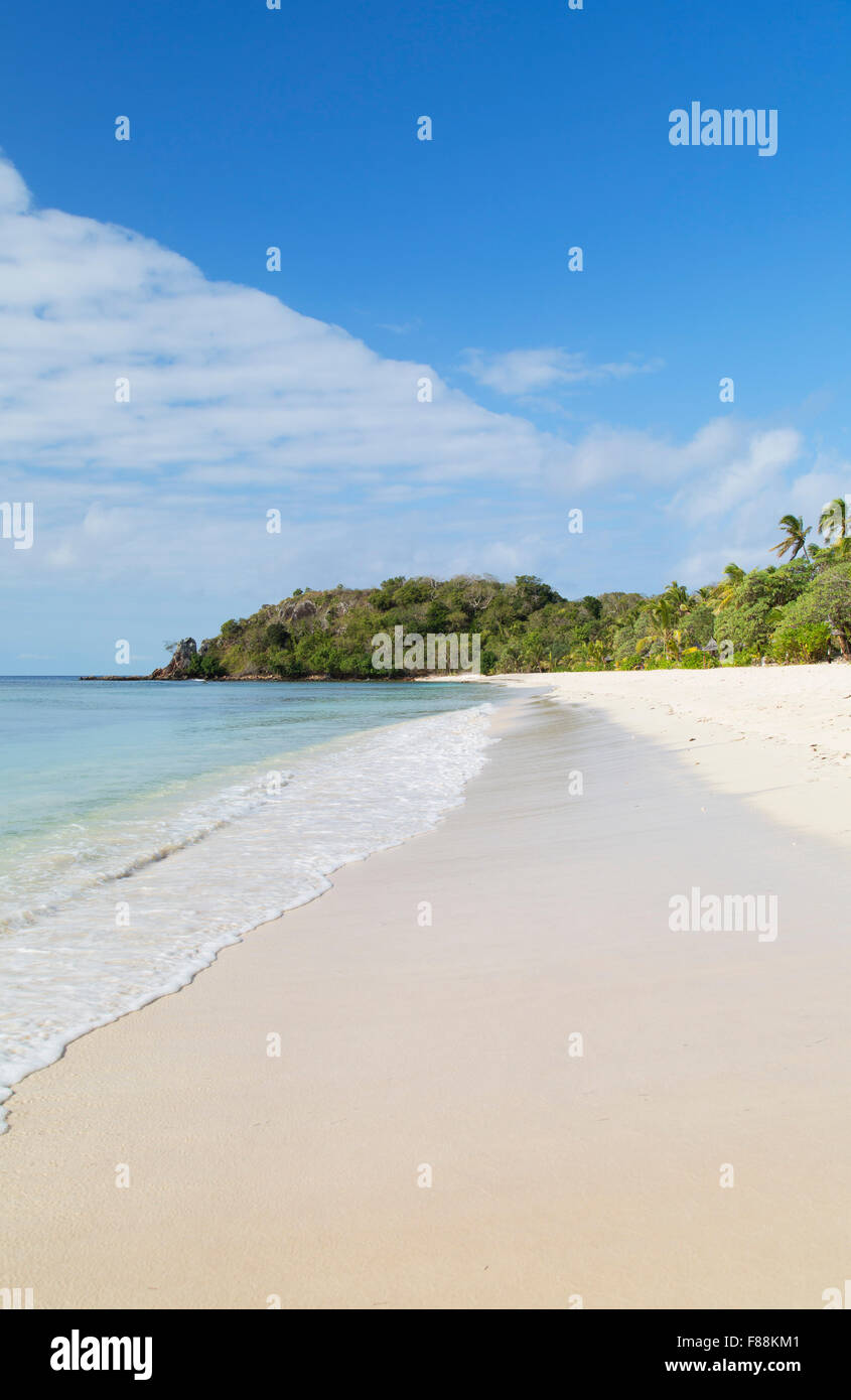 Beach on Mana Island, Mamanuca Islands, Fiji Stock Photo - Alamy
