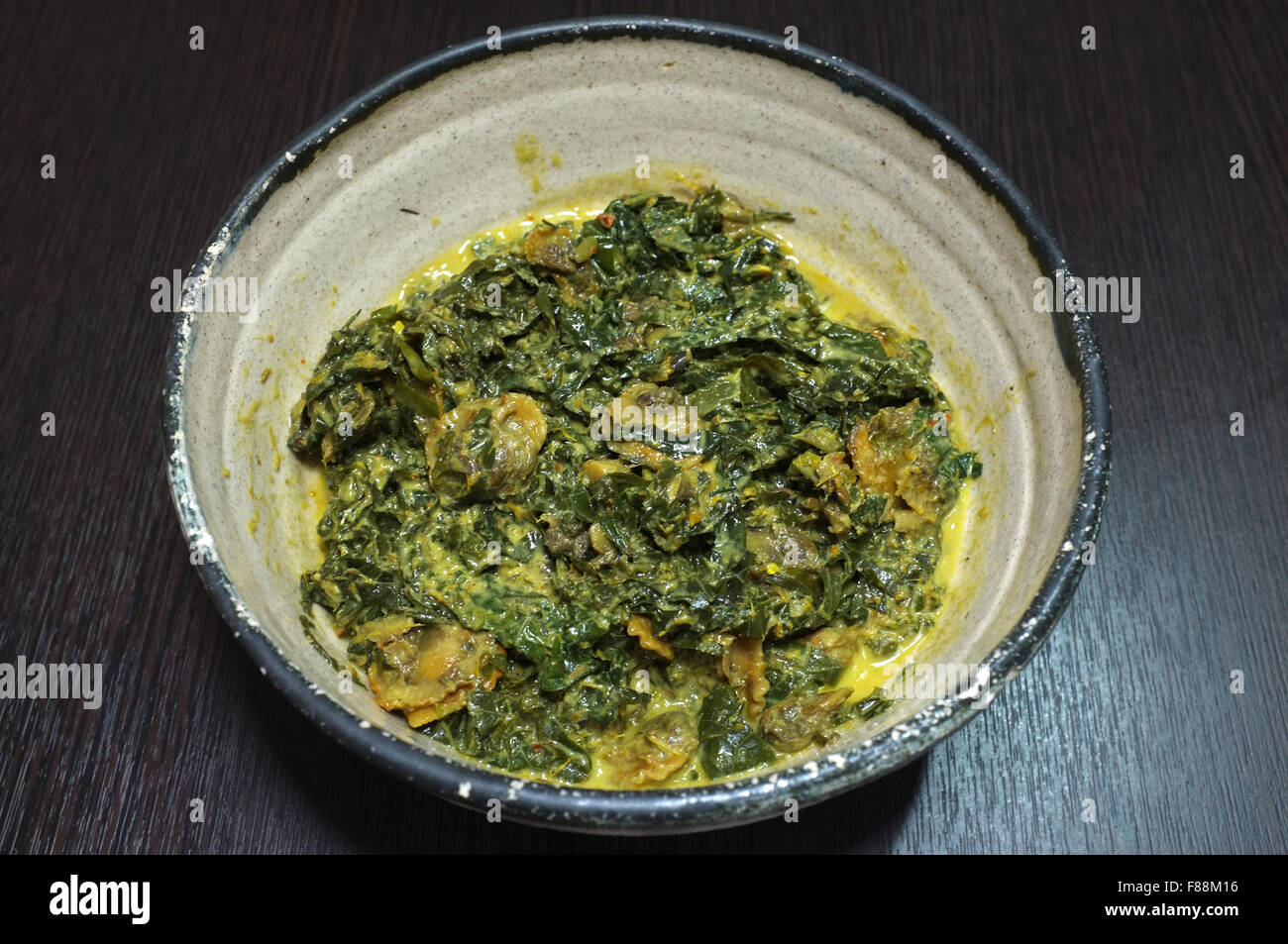 Cockle Curry with Betel Leaves, thai food Stock Photo - Alamy