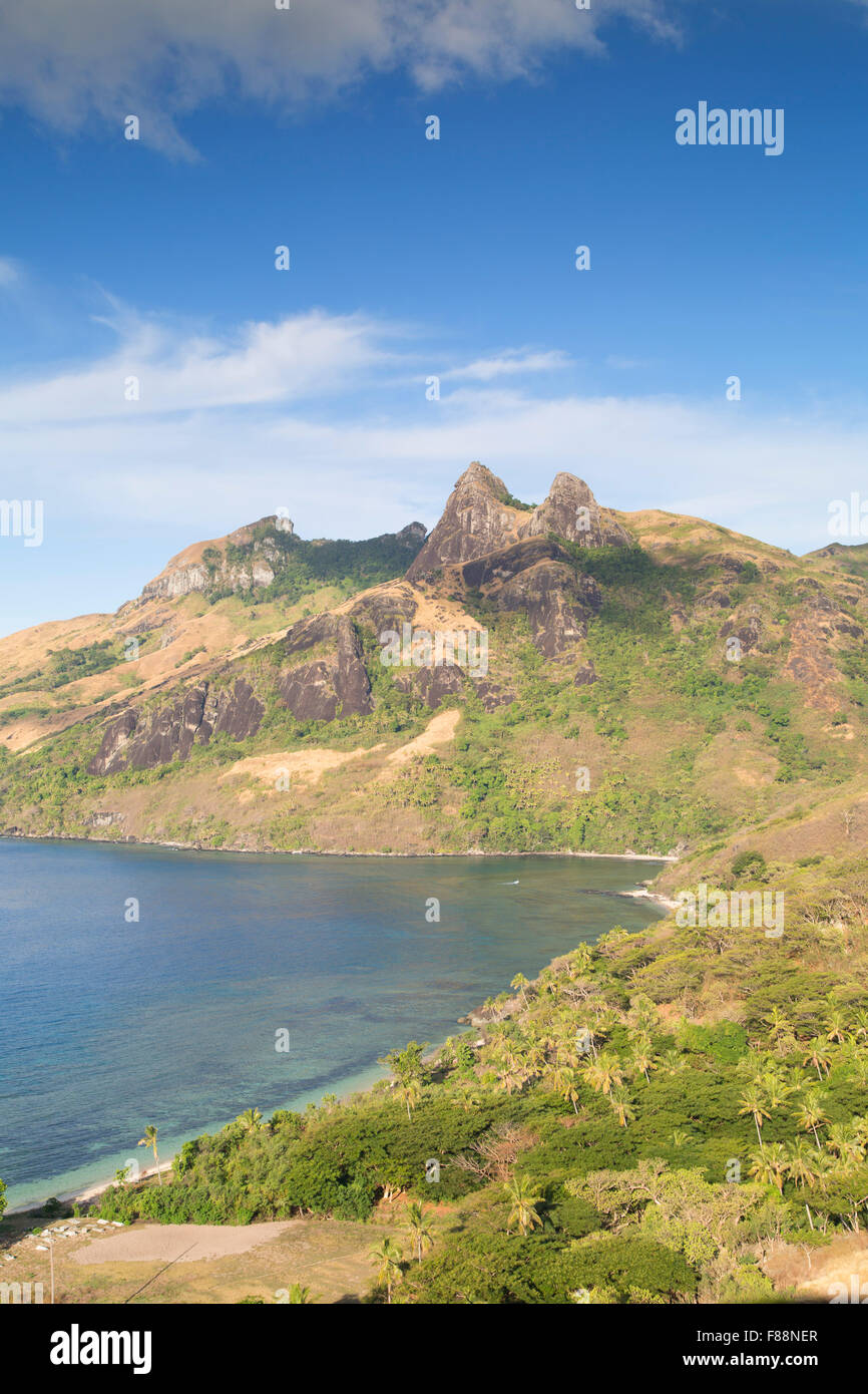 View of Waya Island, Yasawa Islands, Fiji Stock Photo - Alamy
