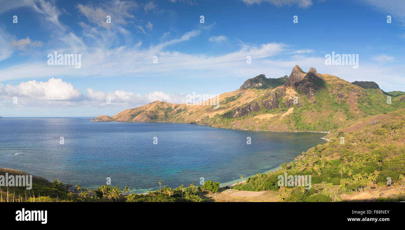 View of Waya Island, Yasawa Islands, Fiji Stock Photo - Alamy