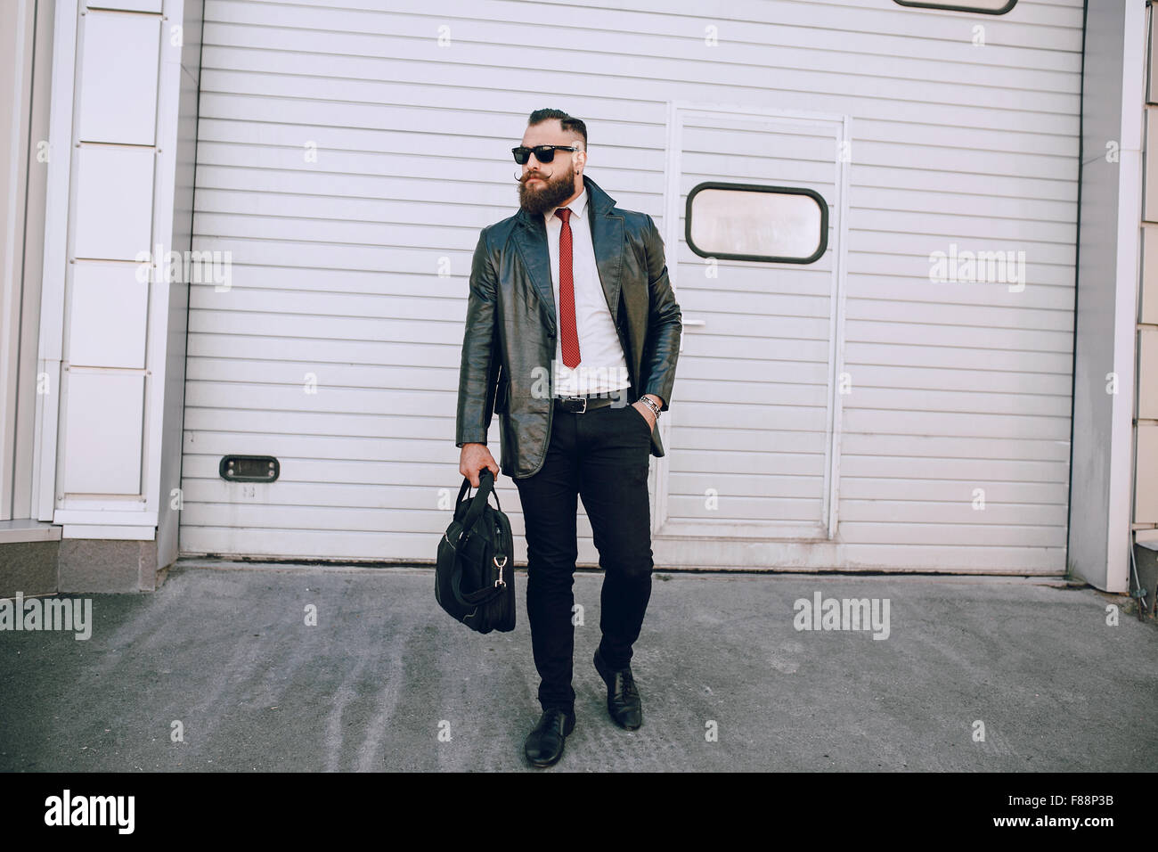 business man outside Stock Photo - Alamy