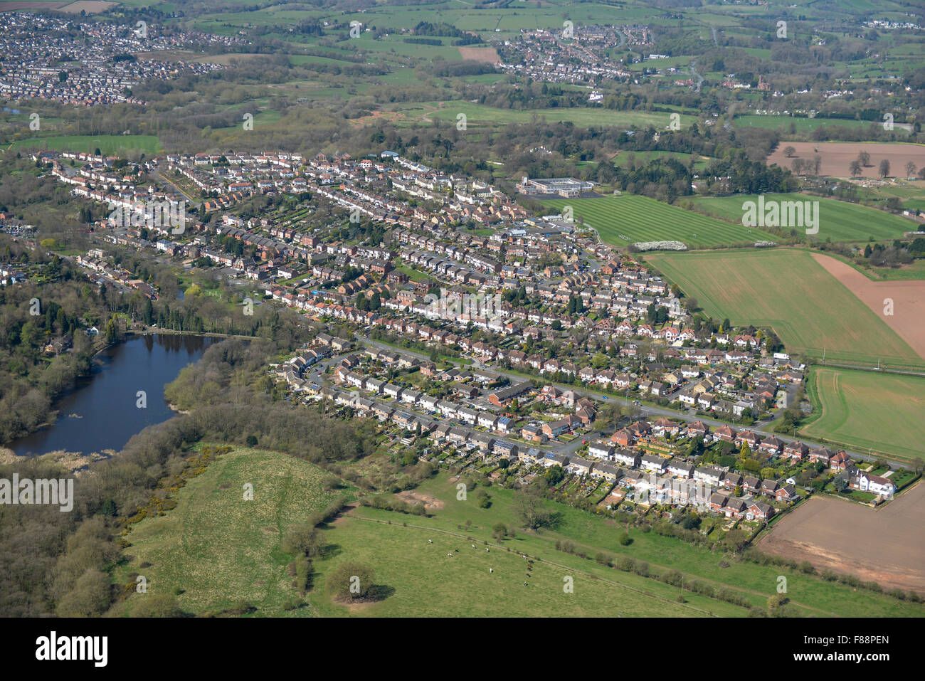 Kidderminster aerial view hi-res stock photography and images - Alamy