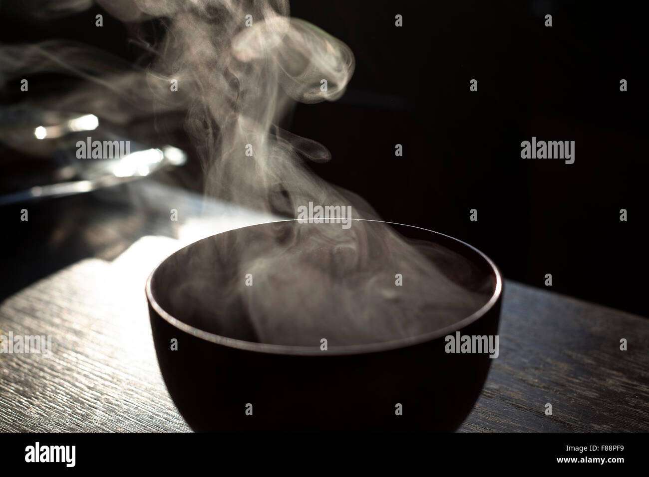 Steaming hot miso soup hi-res stock photography and images - Alamy