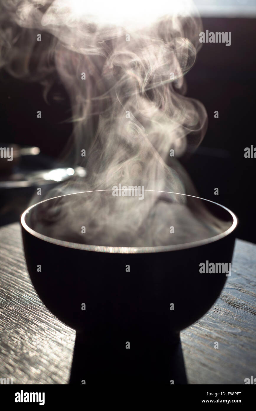 Steaming hot miso soup hi-res stock photography and images - Alamy