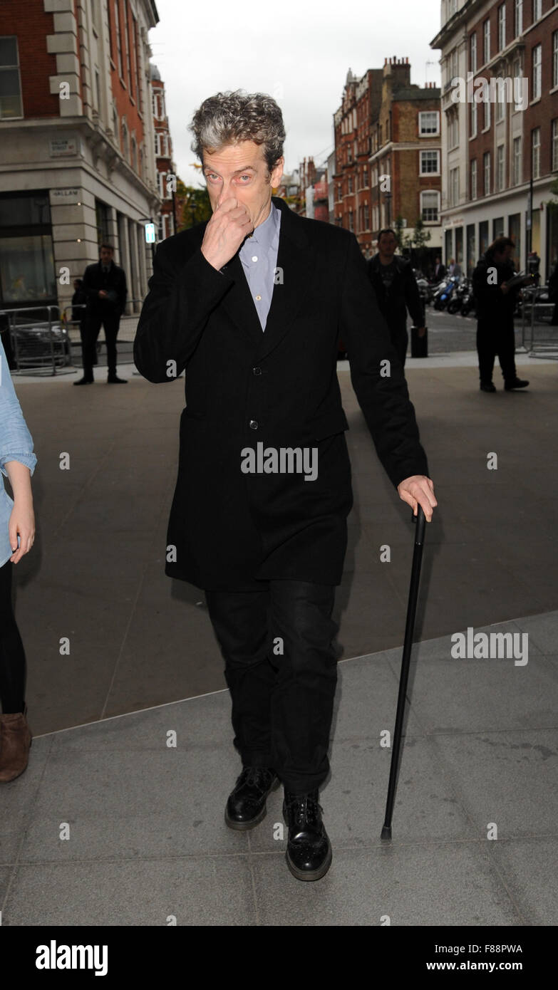 Peter Capaldi at BBC Radio Featuring: Peter Capaldi Where: London ...