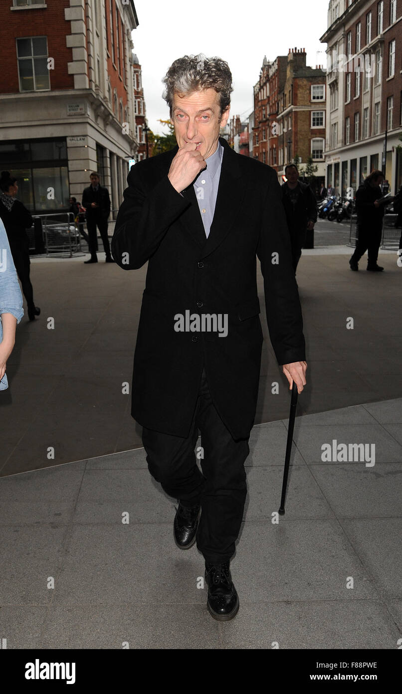 Peter Capaldi at BBC Radio Featuring: Peter Capaldi Where: London ...