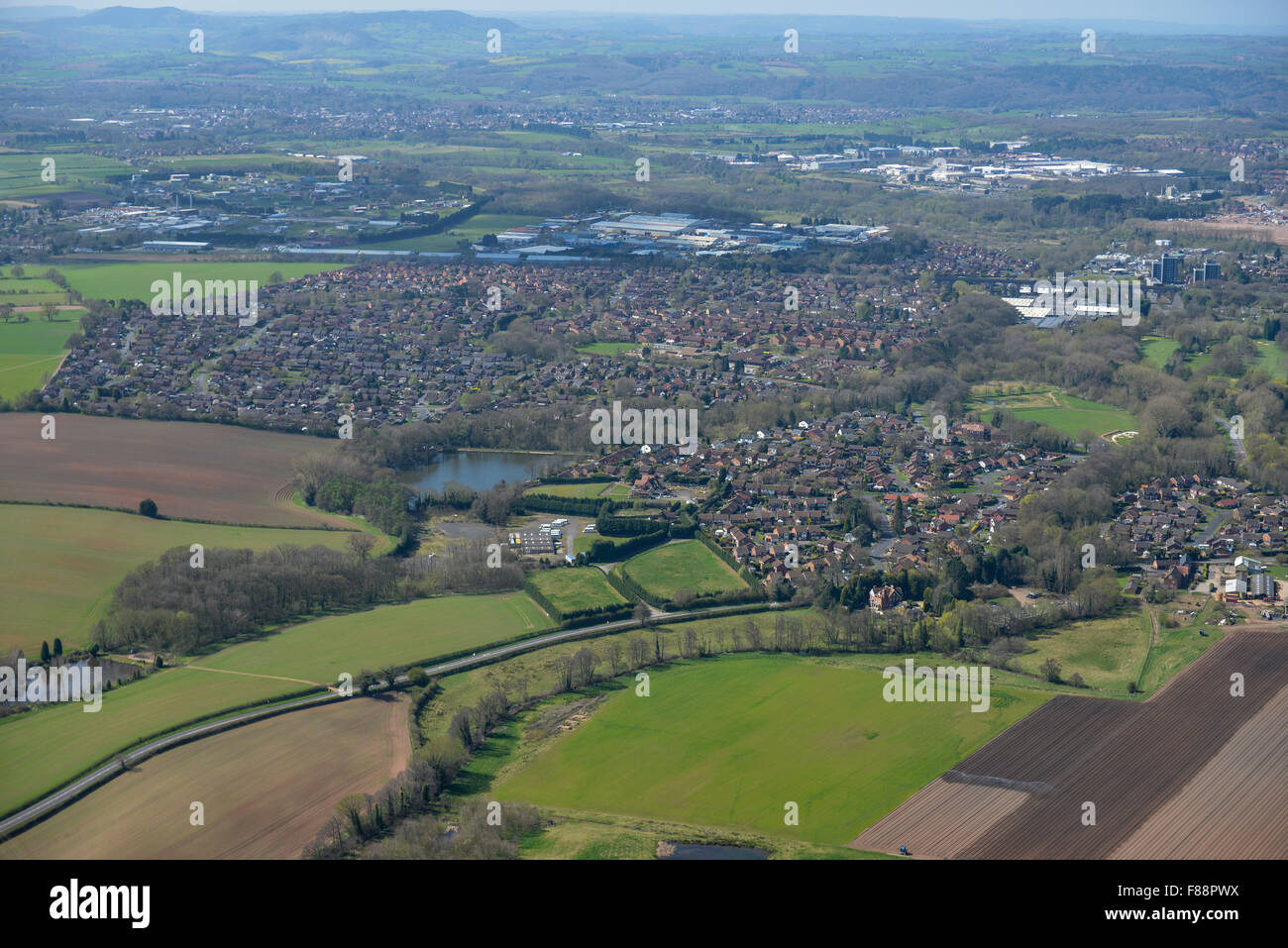 Kidderminster aerial view hi-res stock photography and images - Alamy