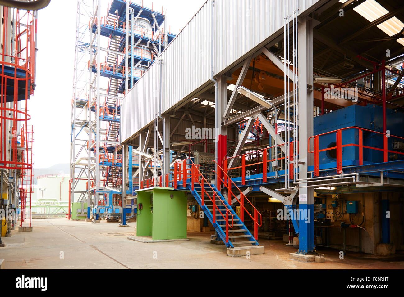 Petronor Oil Refinery Stock Photo - Alamy