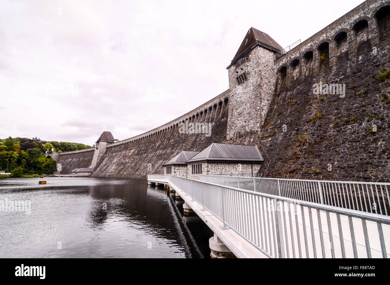 German Water Dam Stock Photo - Alamy
