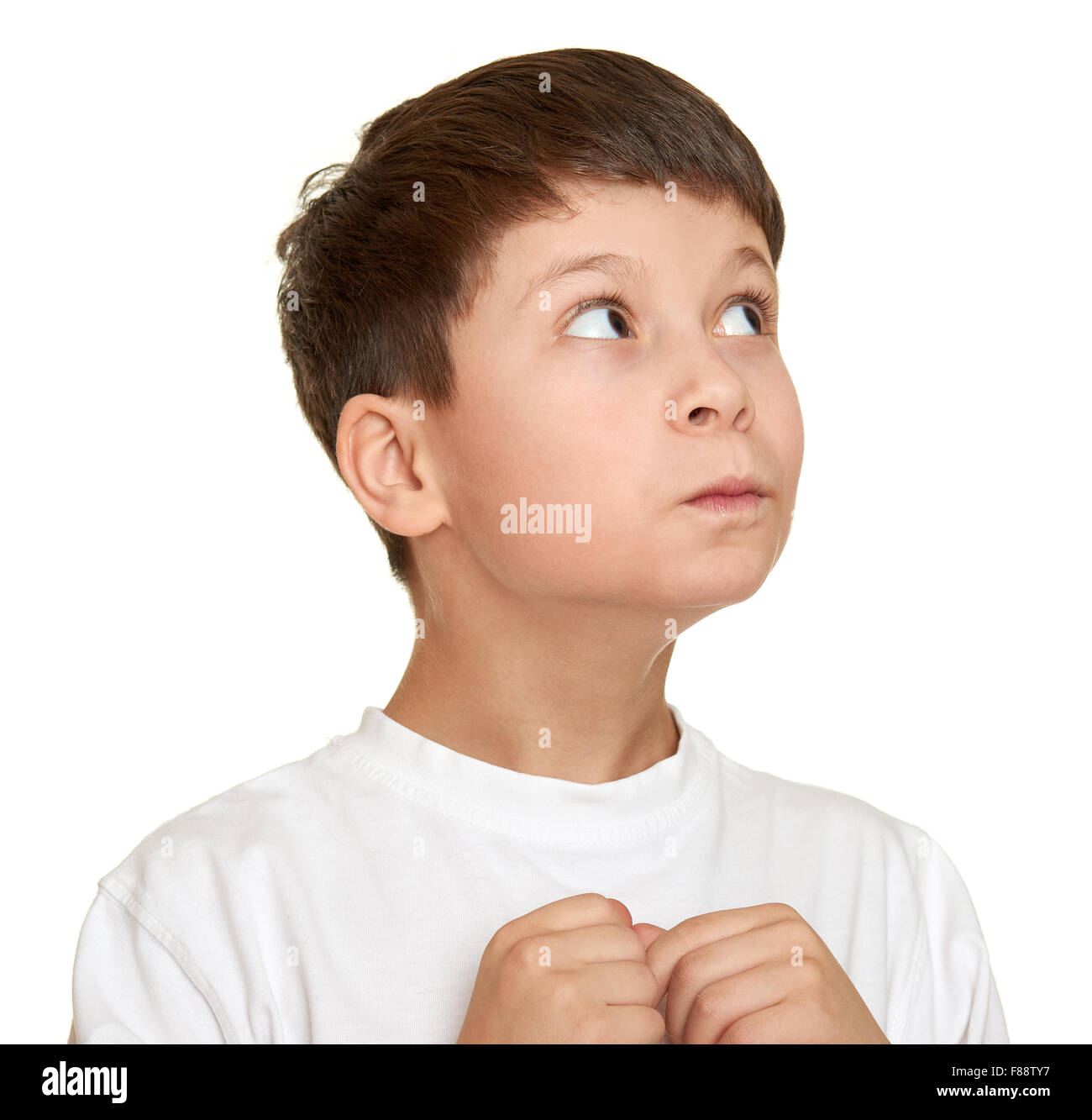boy make faces, teenager fun portrait closeup Stock Photo - Alamy