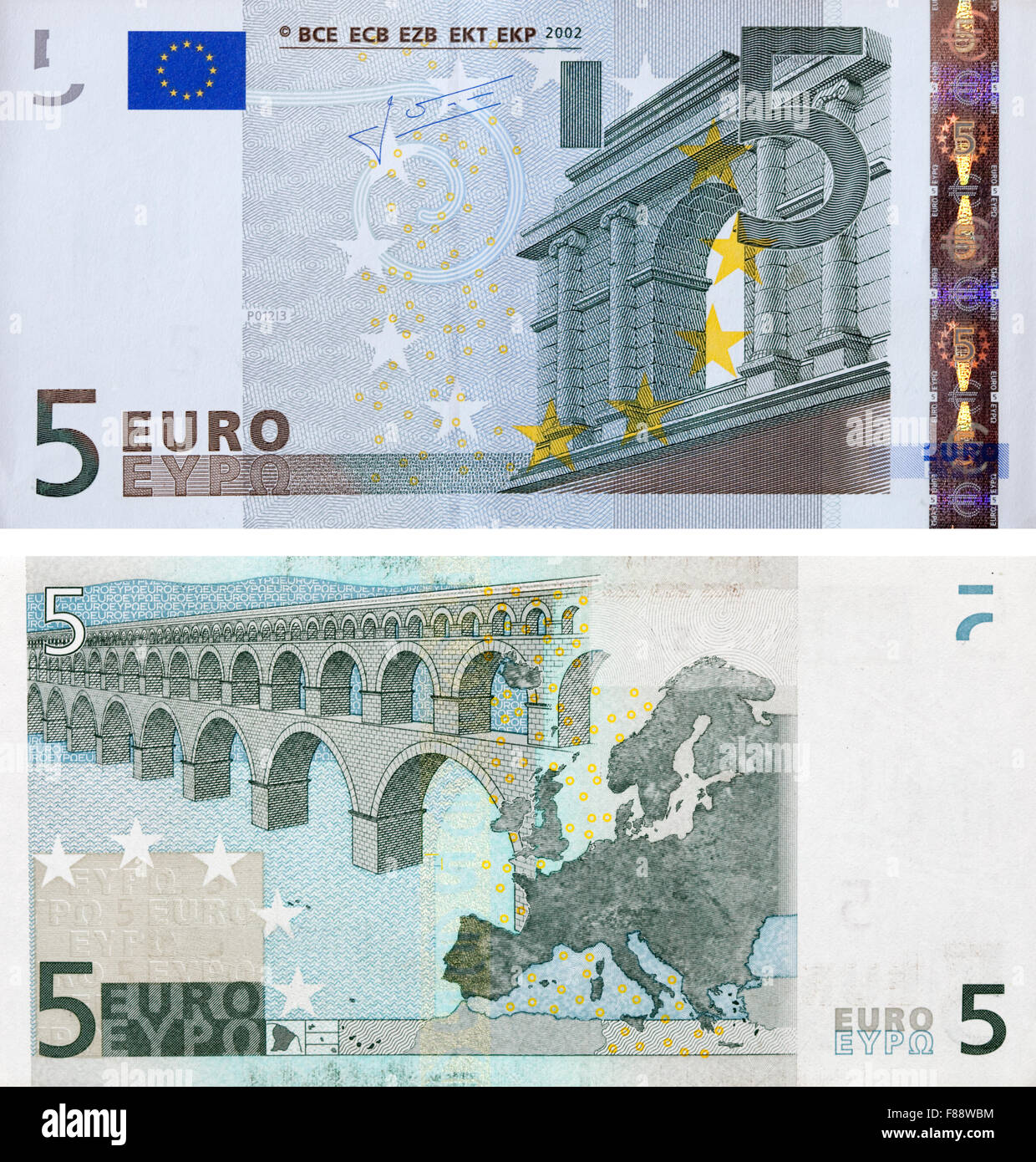 New 5 euro banknote hi-res stock photography and images - Alamy
