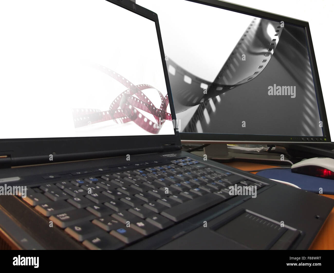 Movie screen animated cinema hi-res stock photography and images - Alamy