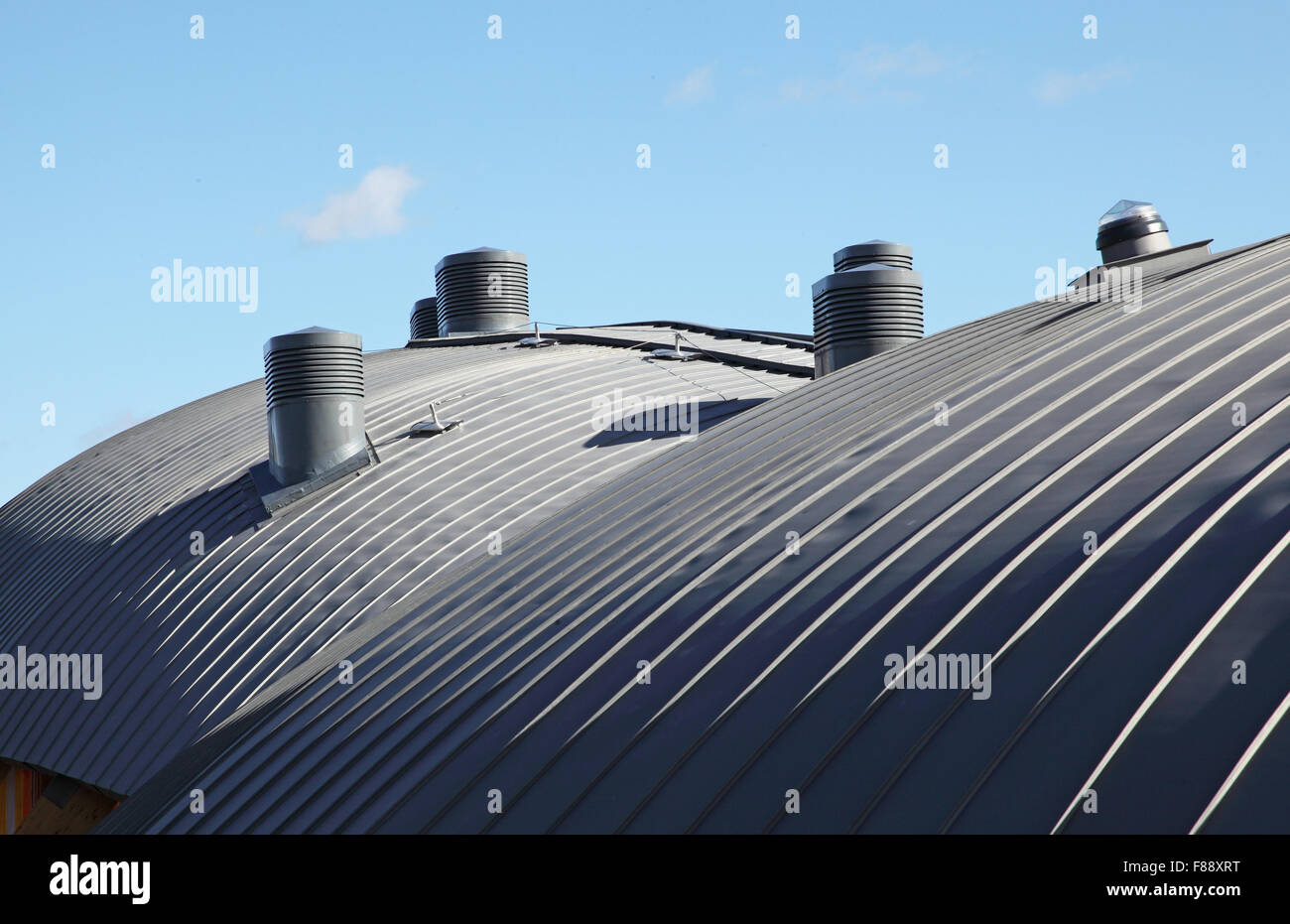 Curved Roof Edge Detail Curved Roofing Architechtural Construction