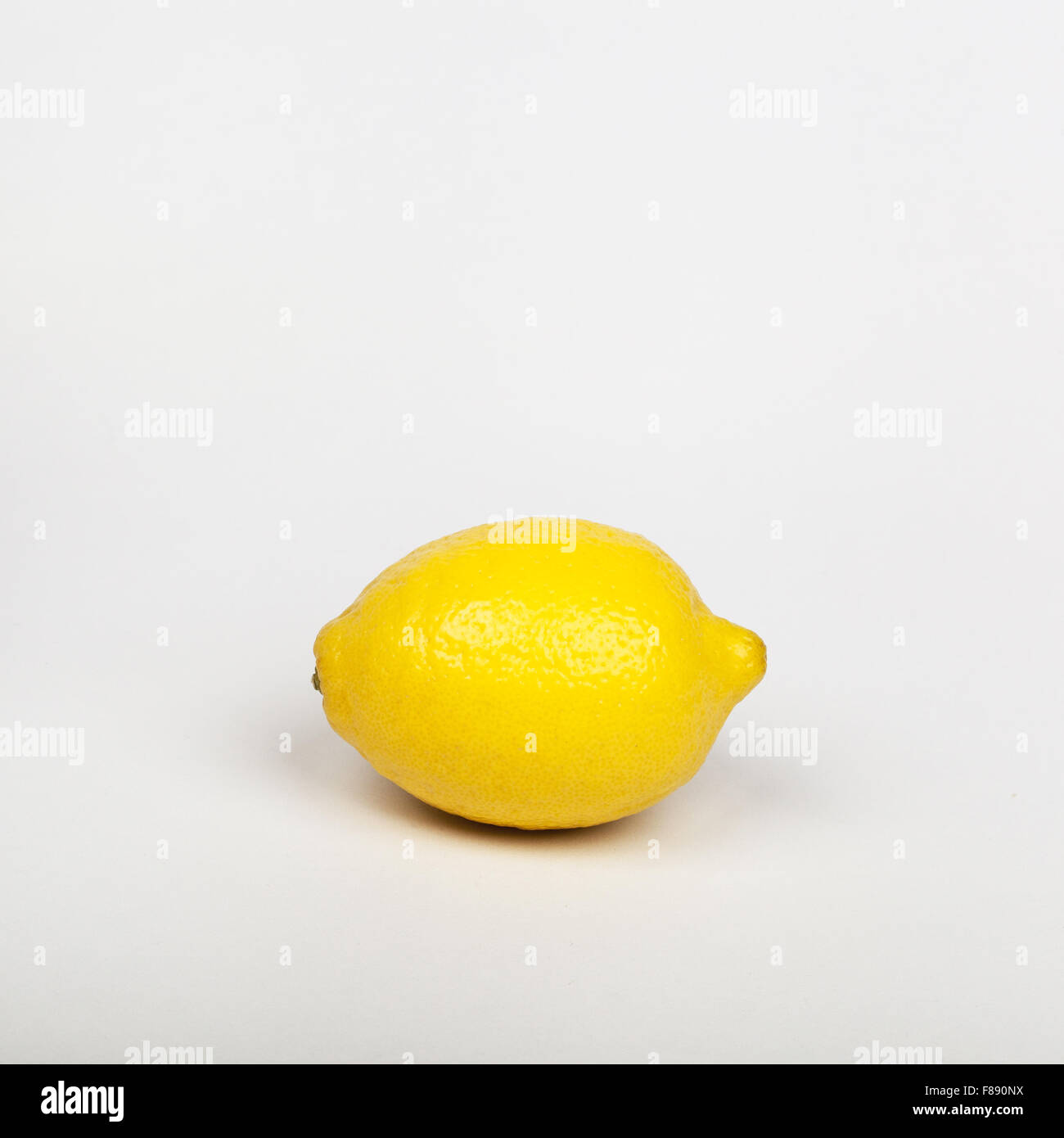 Lemon on a white background Stock Photo - Alamy
