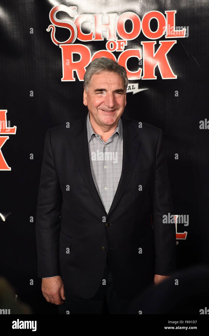 New York, NY, USA. 6th Dec, 2015. Jim Carter at arrivals for SCHOOL OF ...