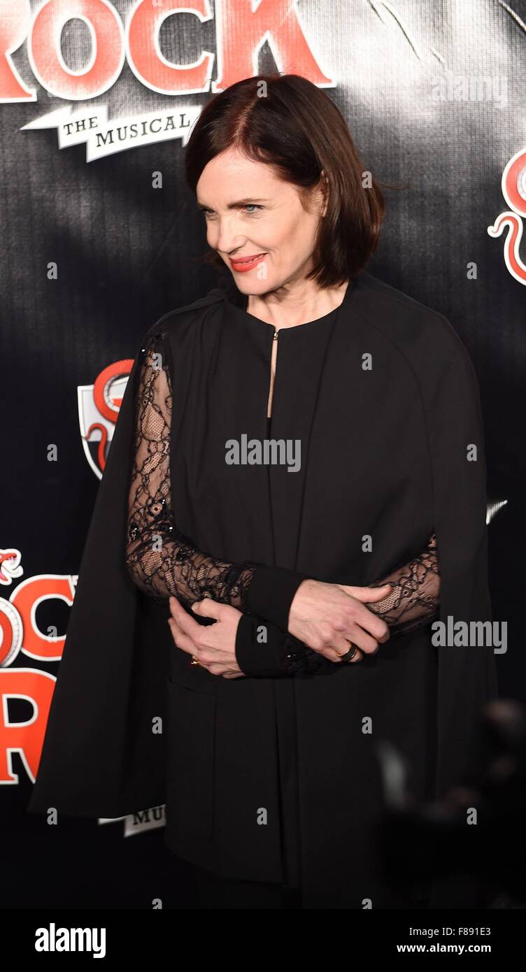 New York, NY, USA. 6th Dec, 2015. Elizabeth McGovern at arrivals for ...