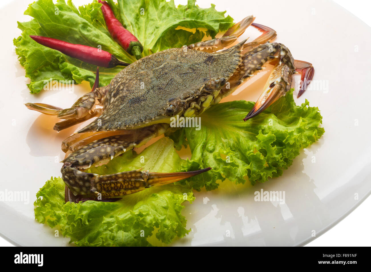 Raw crab ready for cooking Stock Photo - Alamy