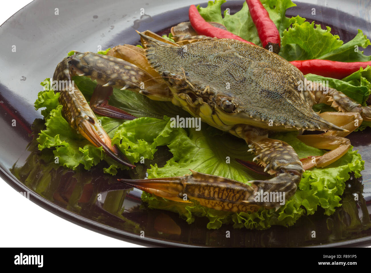 Raw crab ready for cooking Stock Photo - Alamy