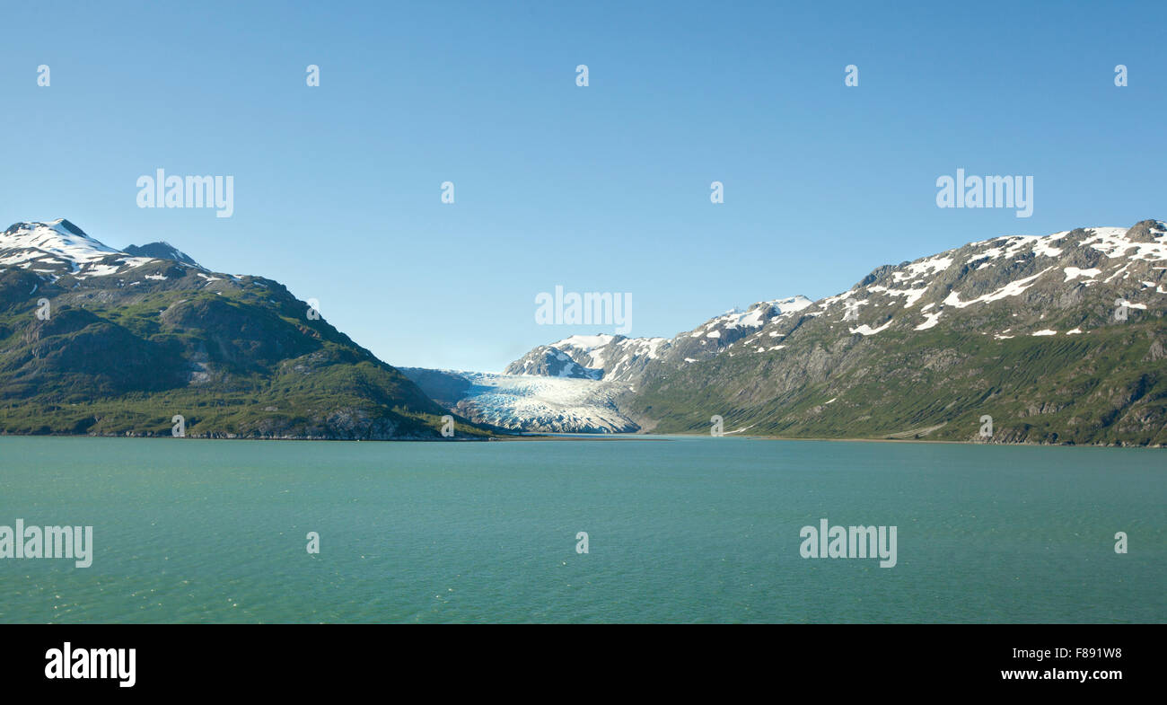 rugged alaska mountains in glacier national park Stock Photo - Alamy