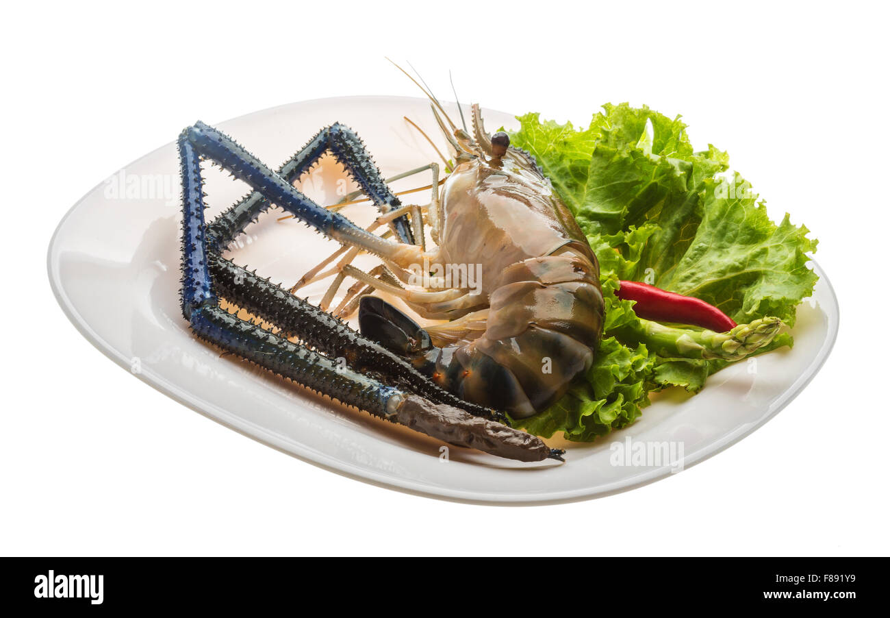 Big Freshwater prawn ready for cooking Stock Photo - Alamy