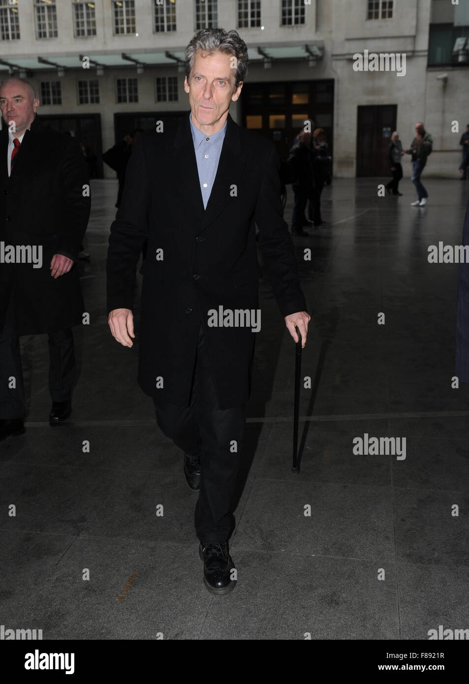 Peter Capaldi seen out and about in London at BBC Studioss. Featuring ...