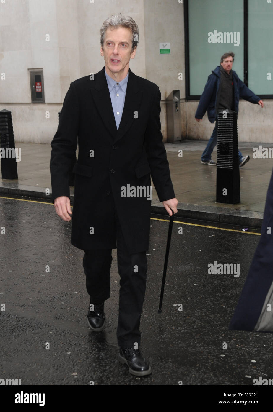 Peter Capaldi seen out and about in London at BBC Studioss. Featuring ...