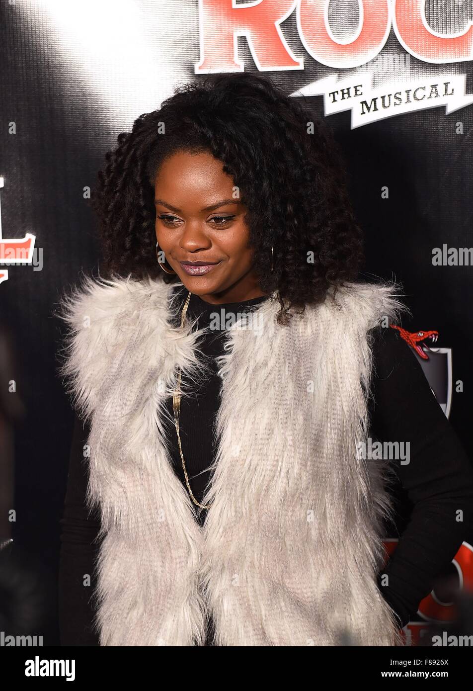 New York, NY, USA. 6th Dec, 2015. Shanice Williams at arrivals for ...
