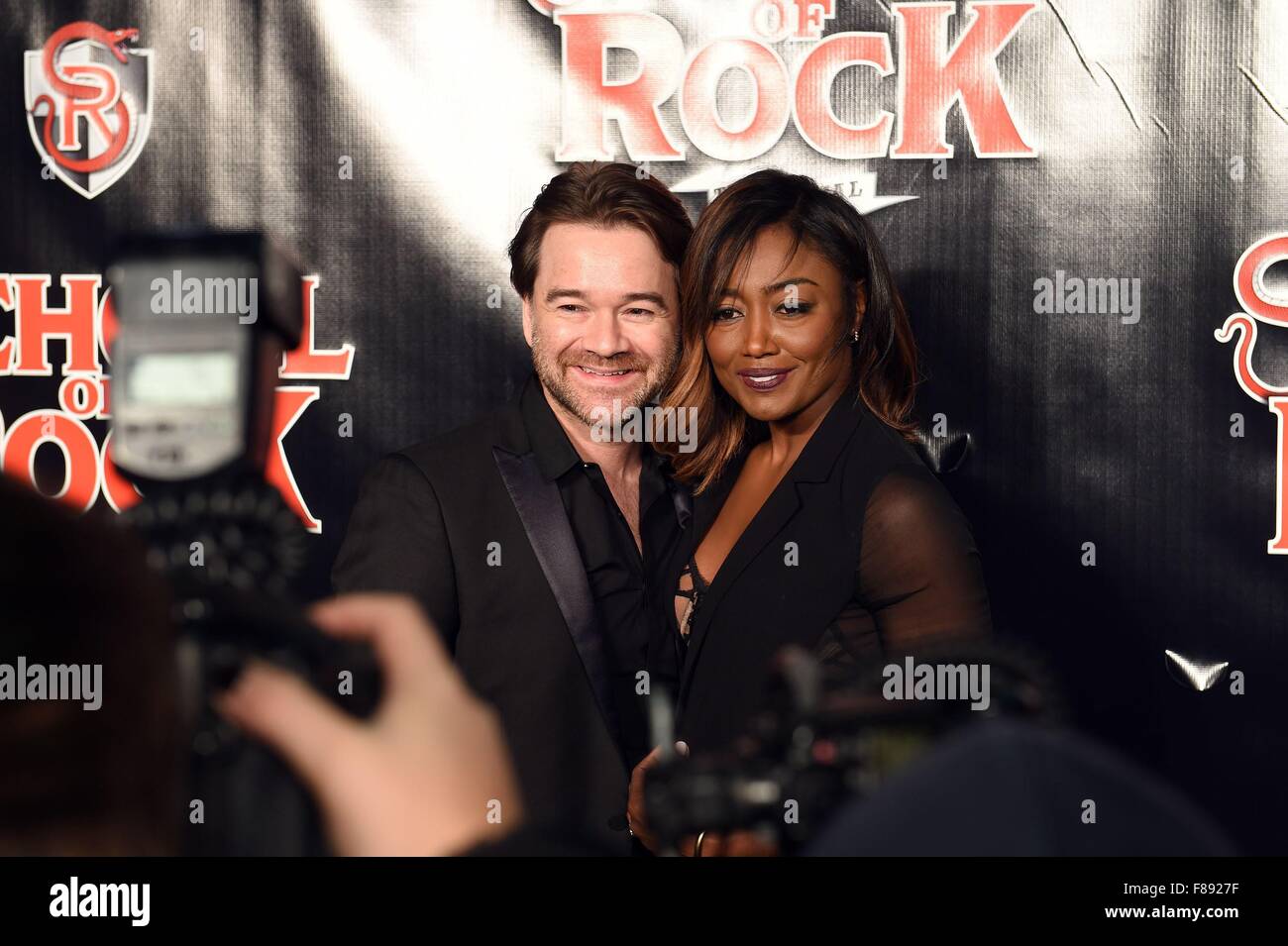 New York, NY, USA. 6th Dec, 2015. David Mars, Patina Miller at arrivals ...