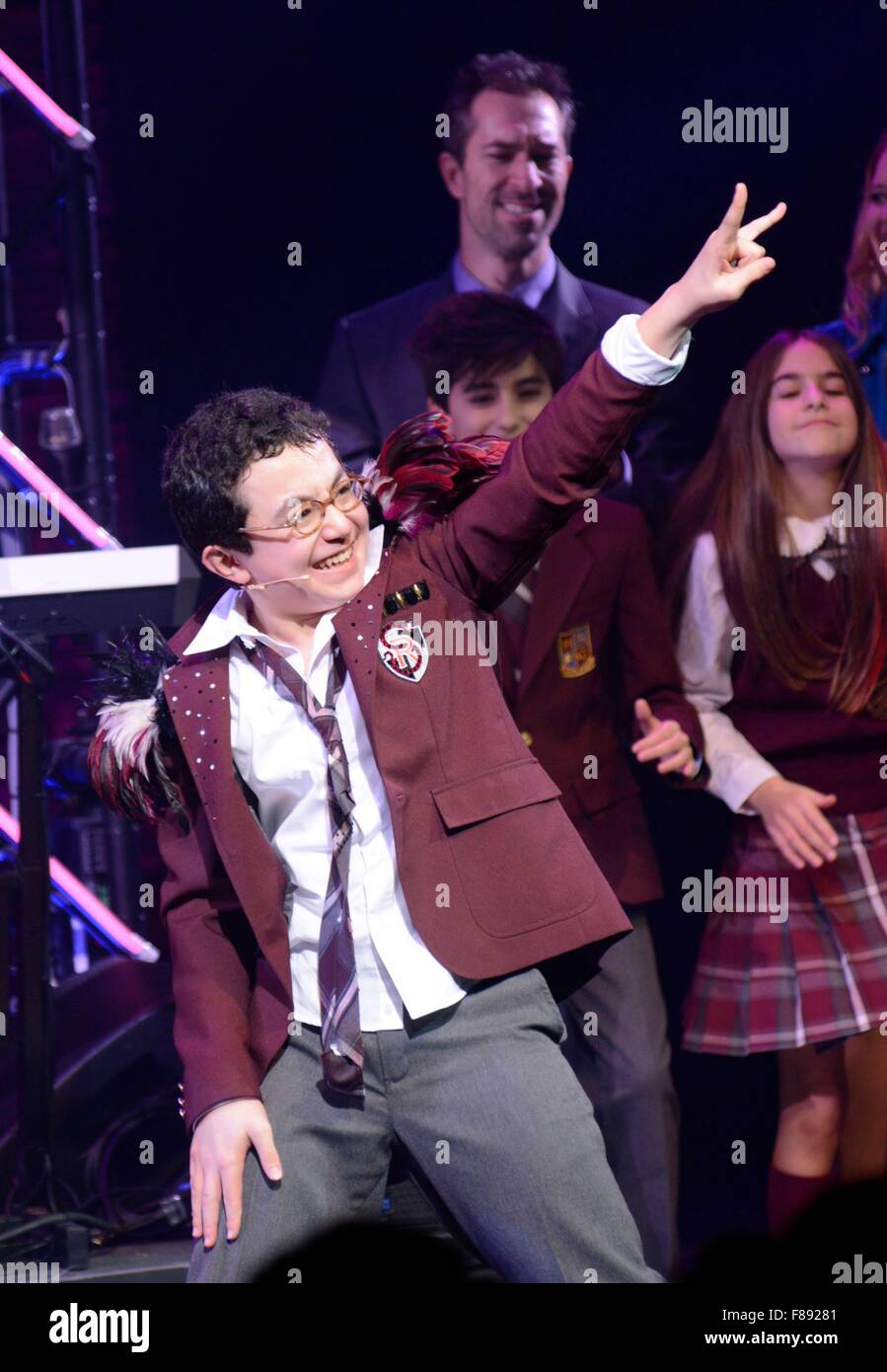 New York, NY, USA. 6th Dec, 2015. Jared Parker on stage for SCHOOL OF ...