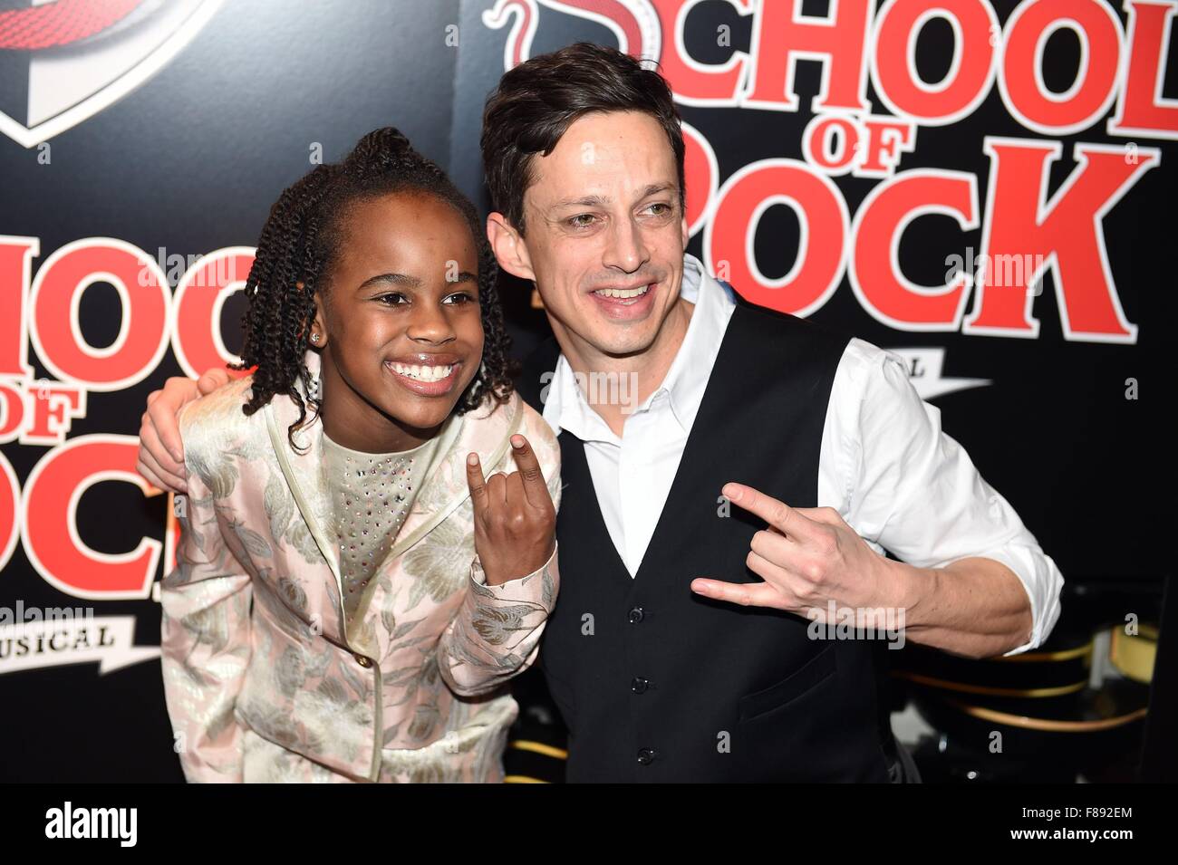 New York, NY, USA. 6th Dec, 2015. Bobbi MacKenzie and Spencer Moses at ...