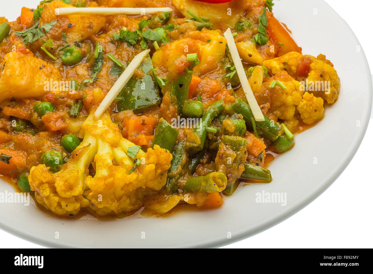 Mix vegetable masala - Indian traditional food Stock Photo - Alamy