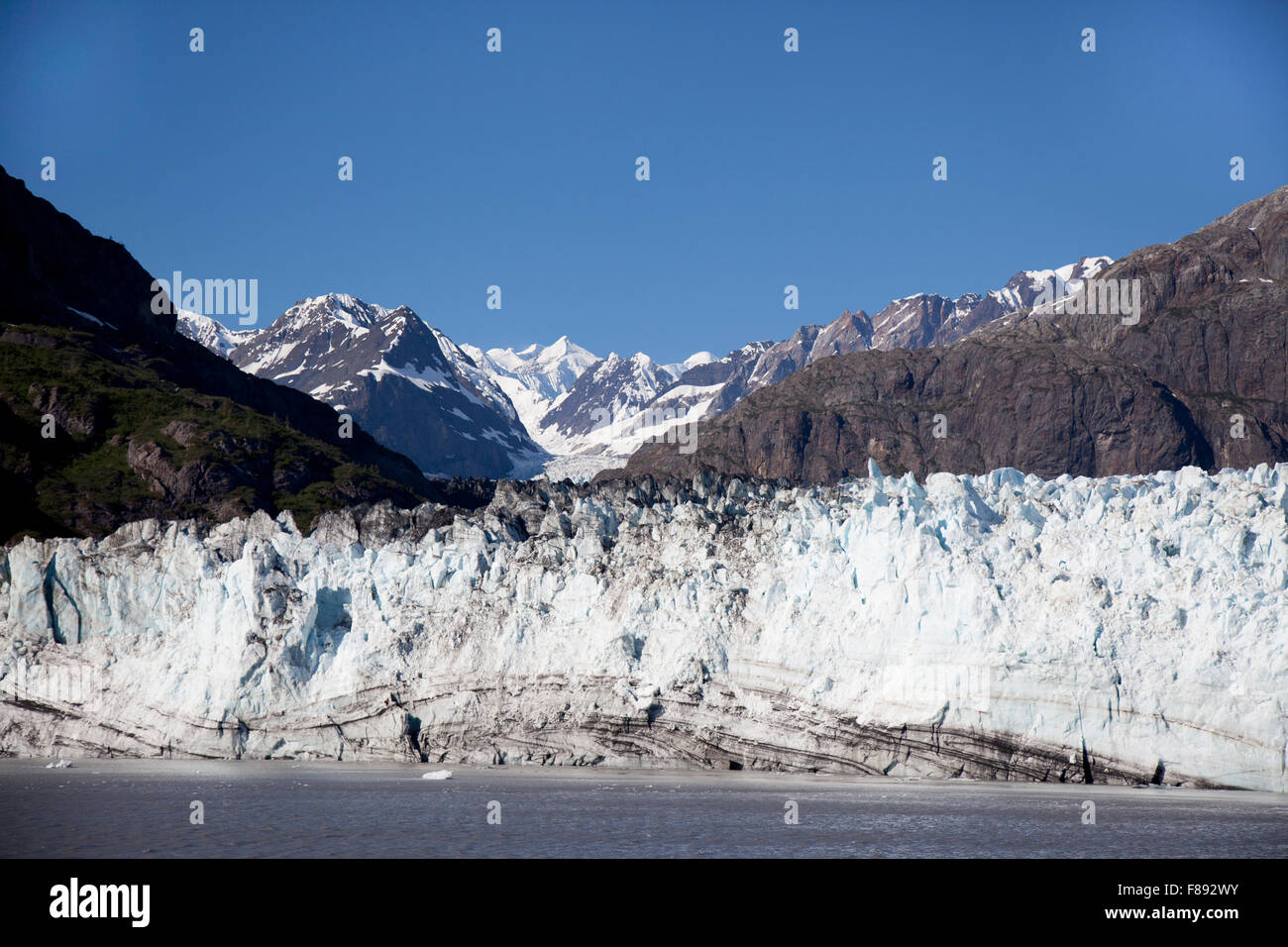 glacier and mountains in glacier national park in alaska Stock Photo ...