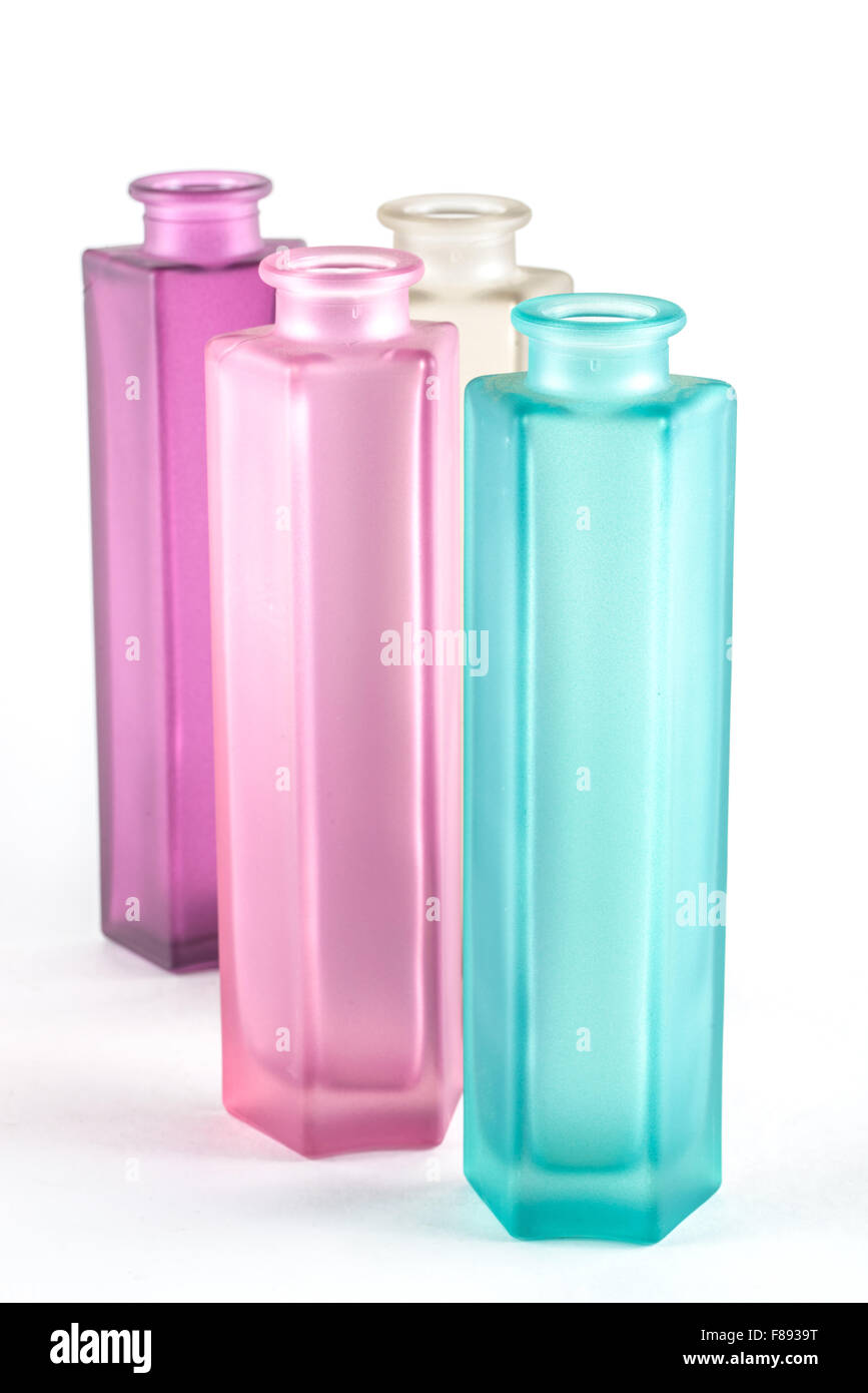 Multicolored Decorative Bottles Stock Photo - Alamy