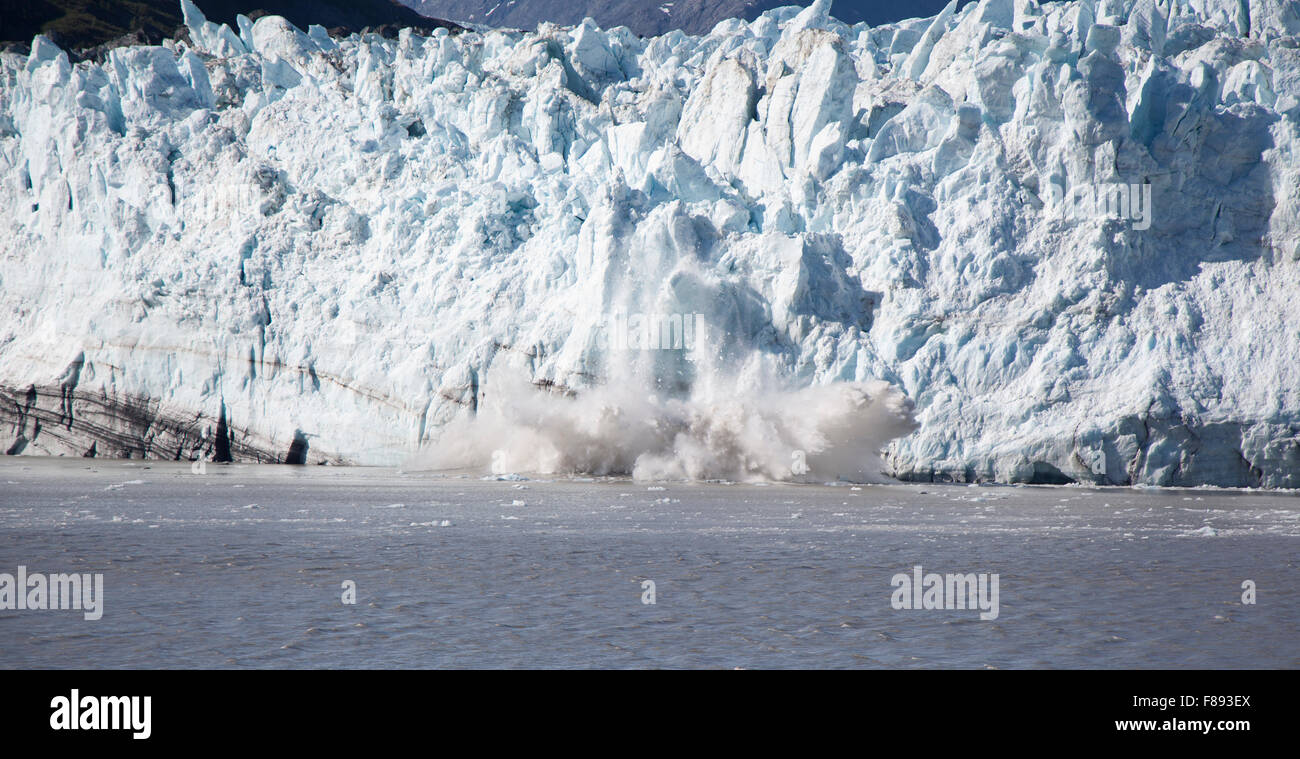 glacier calving in glacier national park in alaska Stock Photo - Alamy