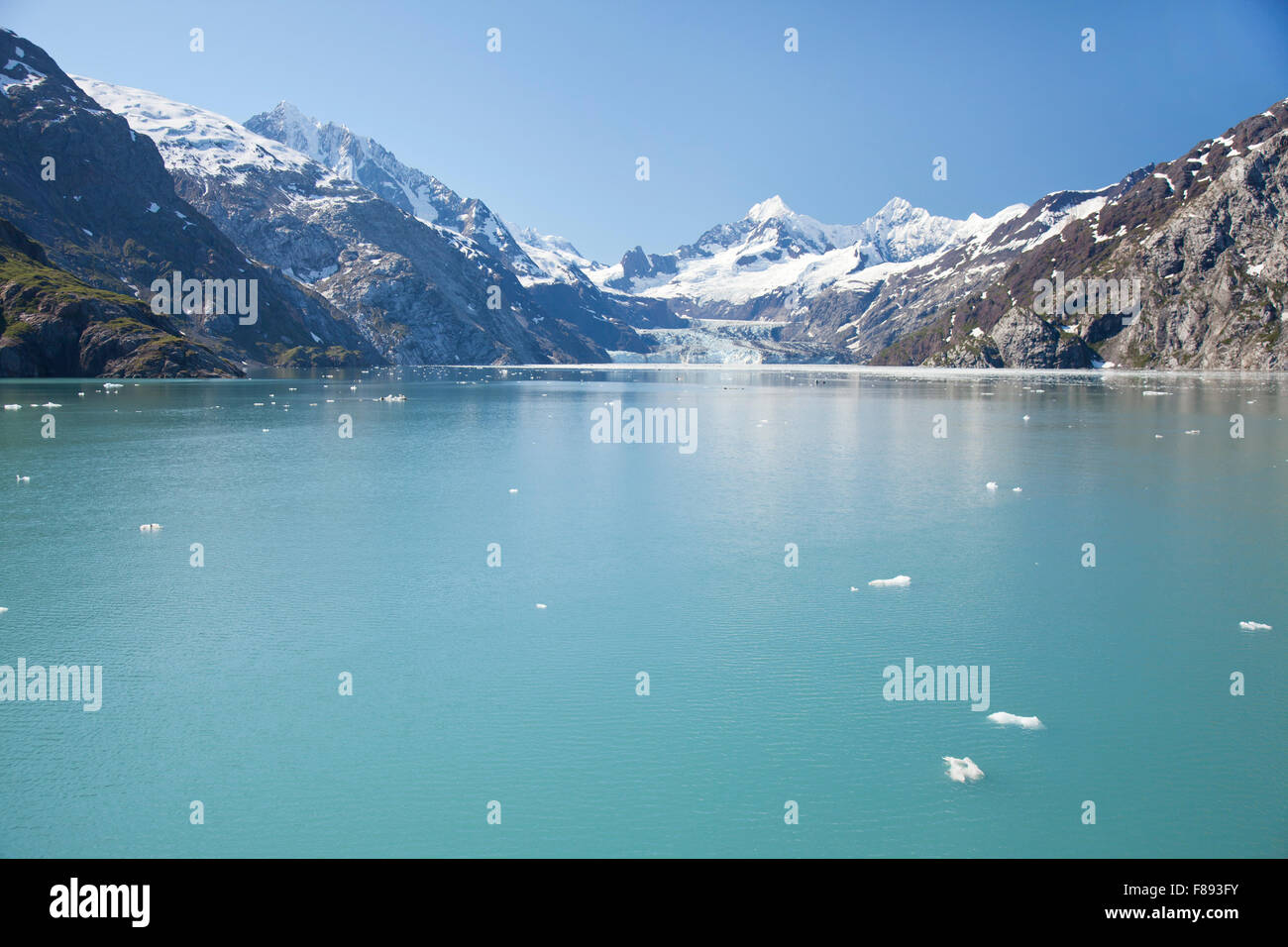 glacier and mountains in glacier national park in alaska Stock Photo ...