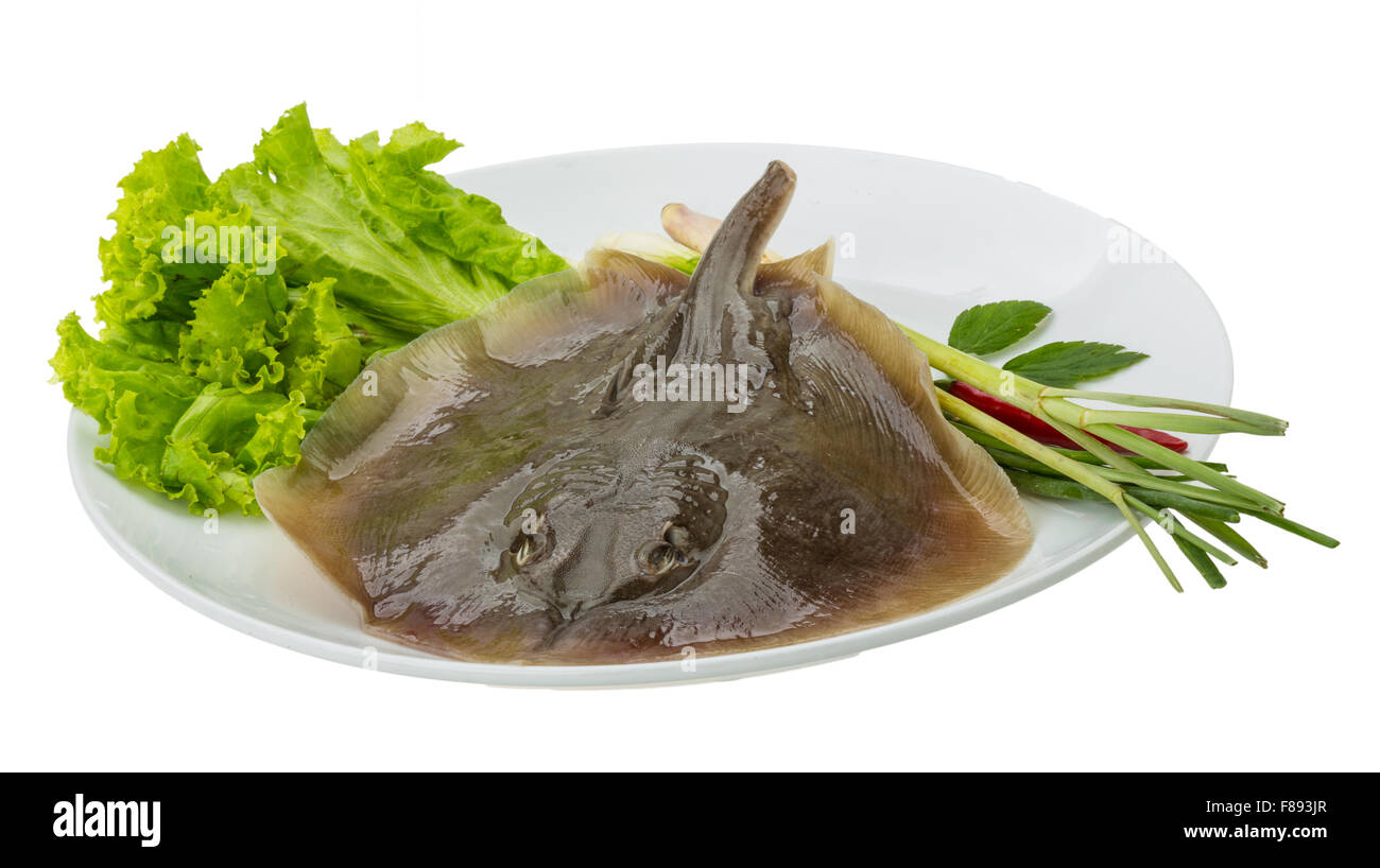 Raw Batoidea ready for cooking Stock Photo - Alamy