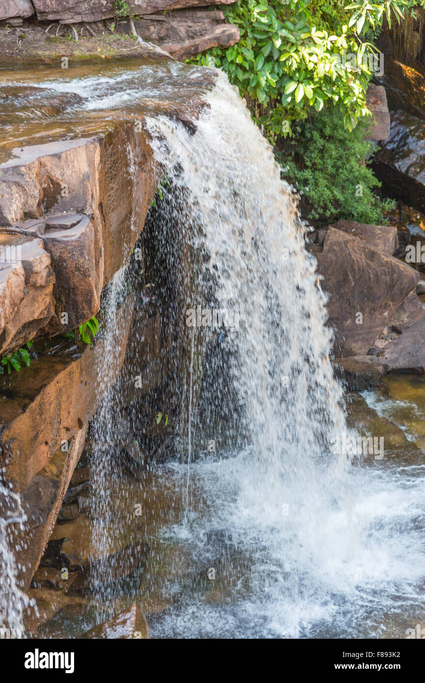 Waterfall in Cambodia Stock Photo - Alamy