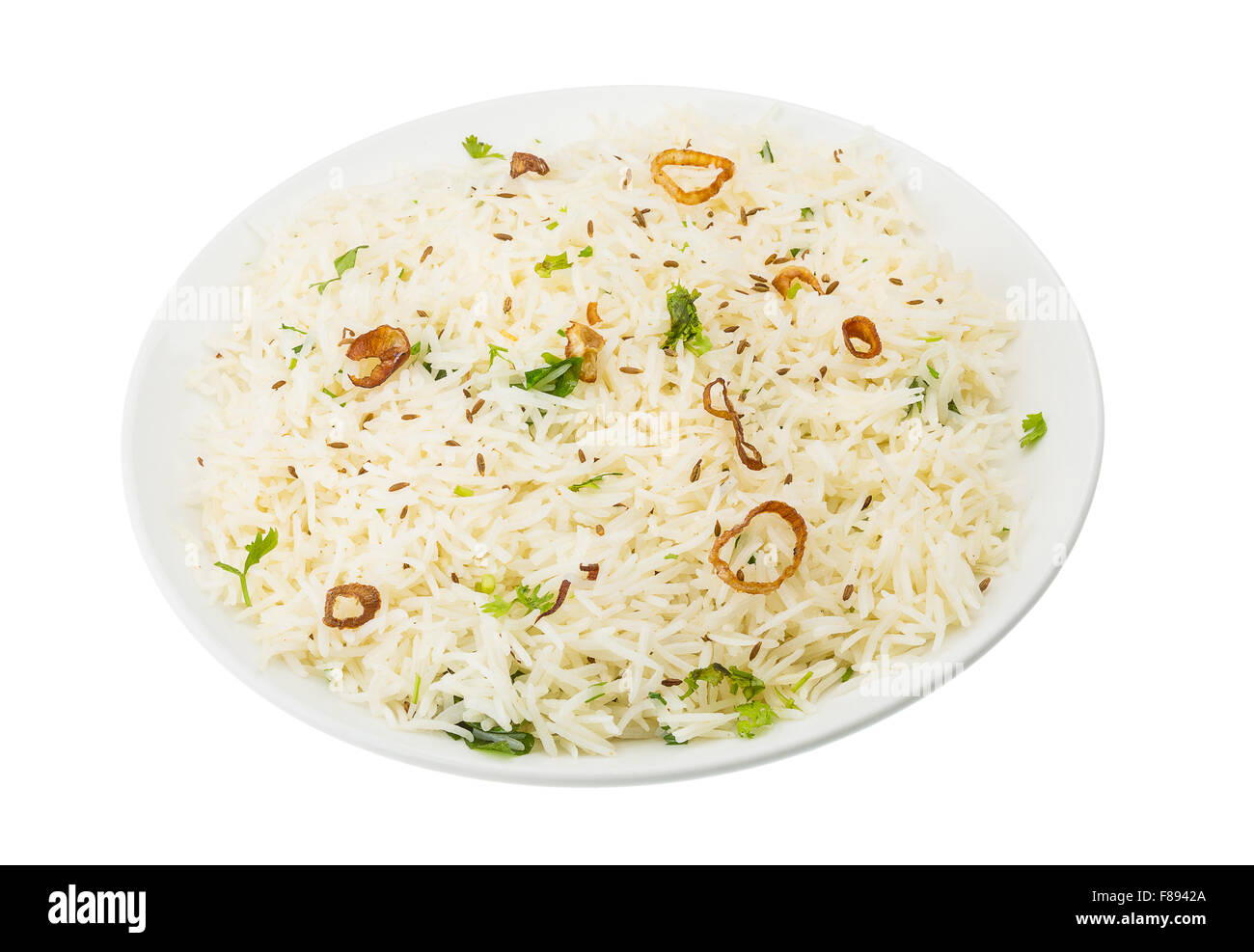Cumin rice - indian famous rice Stock Photo - Alamy