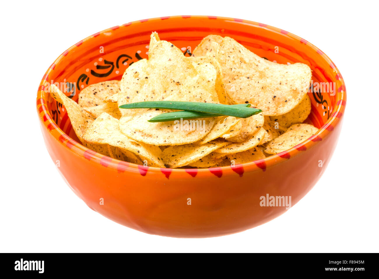 Potato chips with onion Stock Photo - Alamy